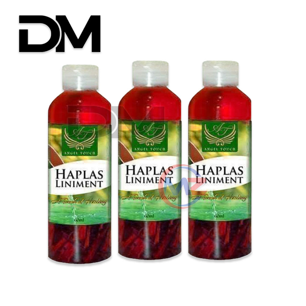 DM ( SET OF 3 ) Haplas LINIMENT a touch of healing by angel touch ...