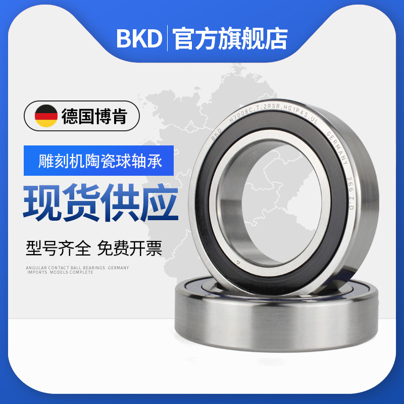 German BKD Imported Engraving Machine Spindle Ceramic Ball Bearing ...