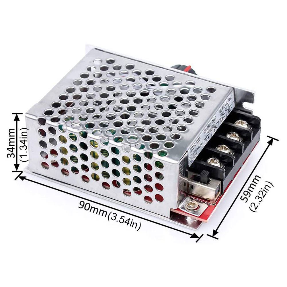 7-70V PWM DC 30A Speed Regulator Control Governor Switch 12/24/48/60 V Adjustable Motor Speed ...