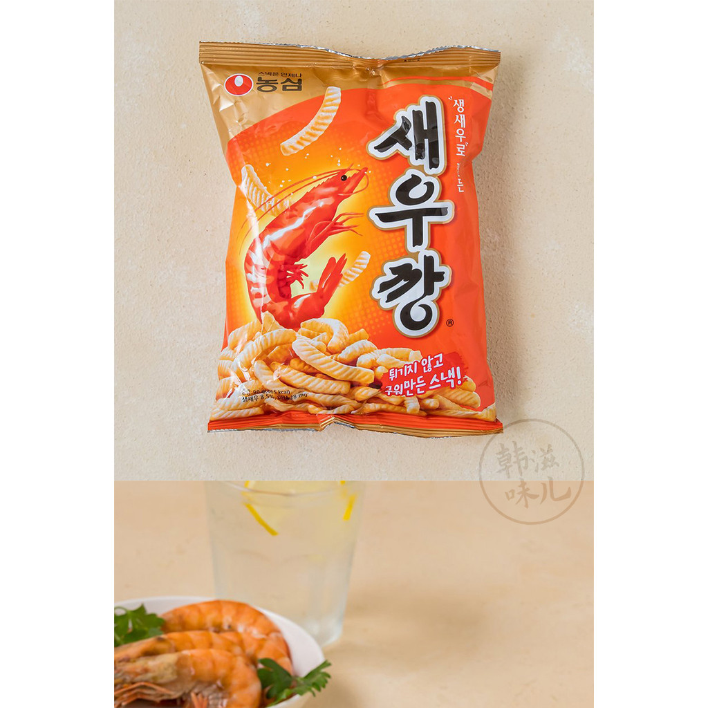 Korea Imported Nongshim Puffed Snacks Fresh Shrimp Fries French Fries ...