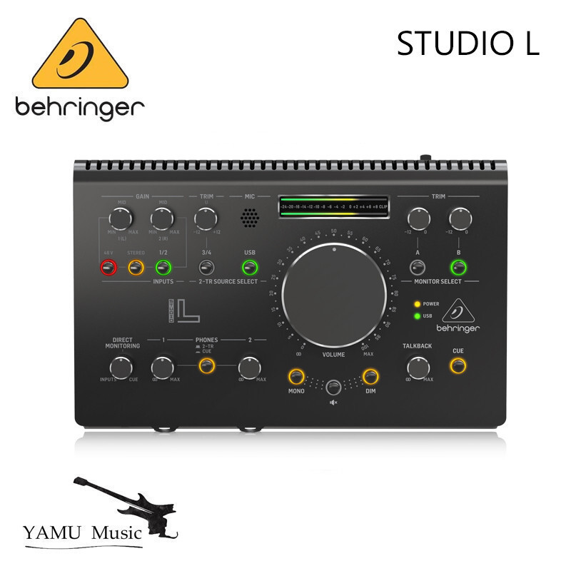 Behringer STUDIO L HighEnd Studio Control and Communication Center with ...