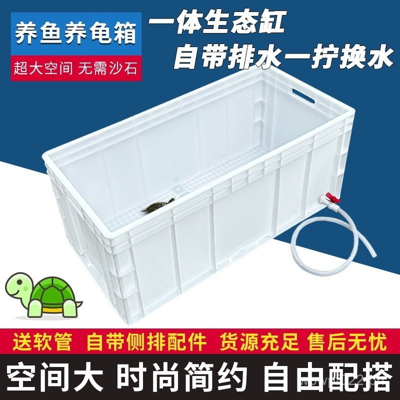 Thickened Fish Tank Plastic Turtle Tank Special Turtle Box Large ...