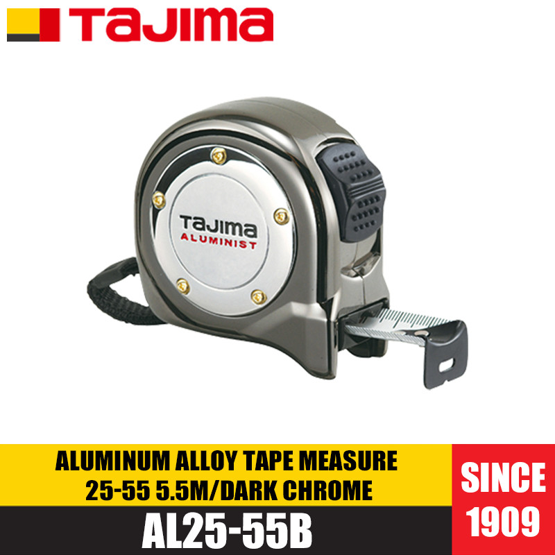 Tajima Construction Tape Measure 5 m, 25 mm, metric scale with double ...