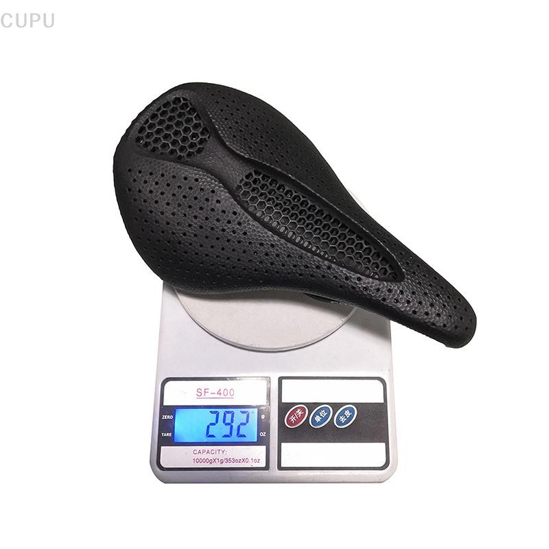 [CU] 3D Printed Bicycle Saddle Full Carbon Fiber Bike Seat Cushion Ultralight Road Mountain Bike ...