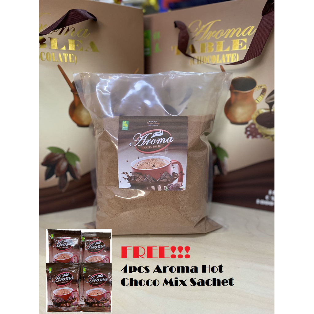 Aroma 3in1 Hot Choco Mix (1000g & 500g) | Shopee Philippines