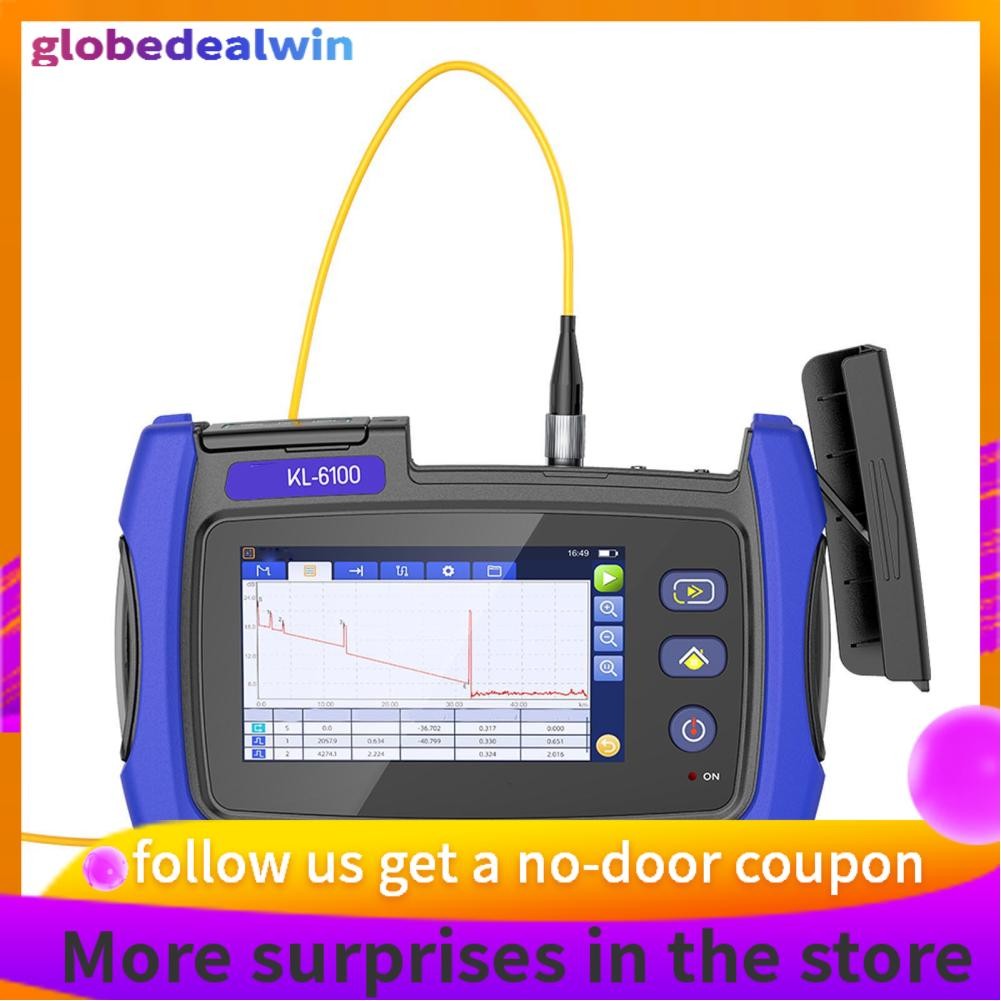 Globedealwin Eujgoov OTDR Optical Fiber Tester 1310/1550nm 4.3inch ...