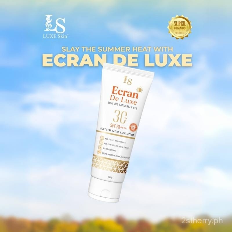 Luxe Skin Ecran De Luxe Silicone Sunscreen Gel SPF30 PA++++ Matte ...