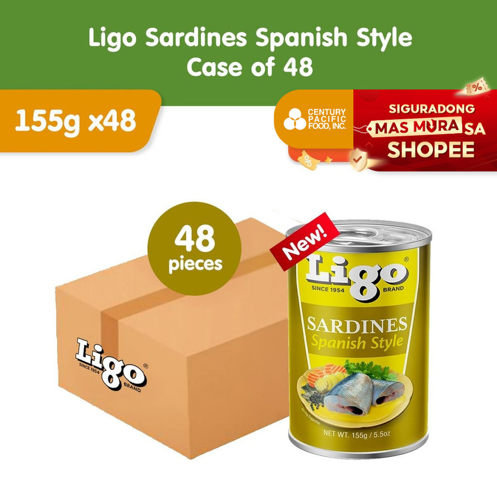 Shop ligo sardines for Sale on Shopee Philippines