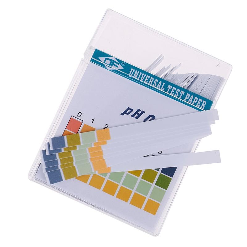 SAPH 100Pcs 0-14 PH Test Strips Litmus Paper Universal Alkaline Acid ...