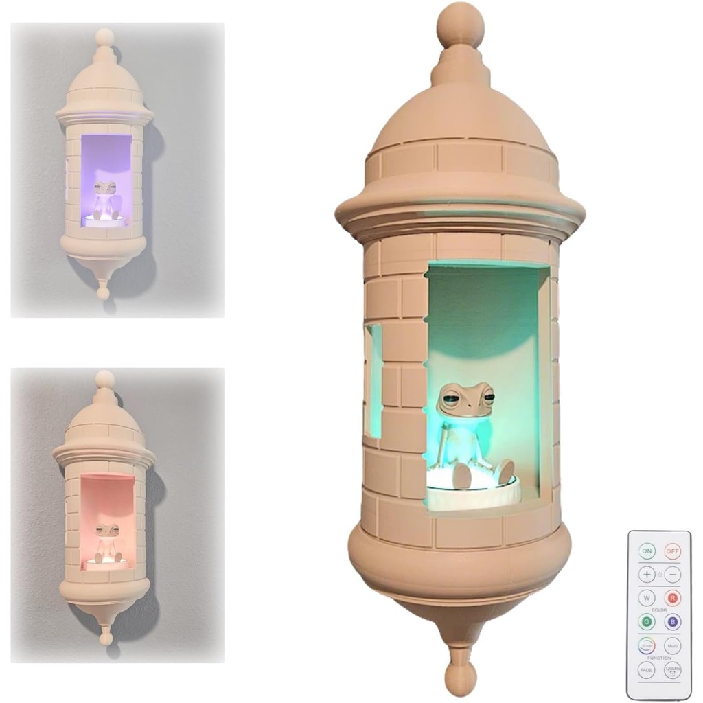 Puerto Rican Garita Wall Coqui Lamp, 2025 New Coqui Frog Puerto Rico ...