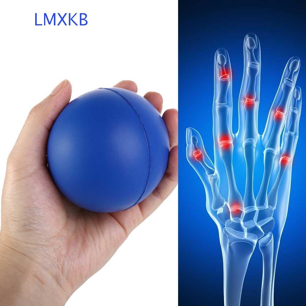LMXKB Finger Exerciser Ball, Ergonomic Round Shape Grip Strengthener ...