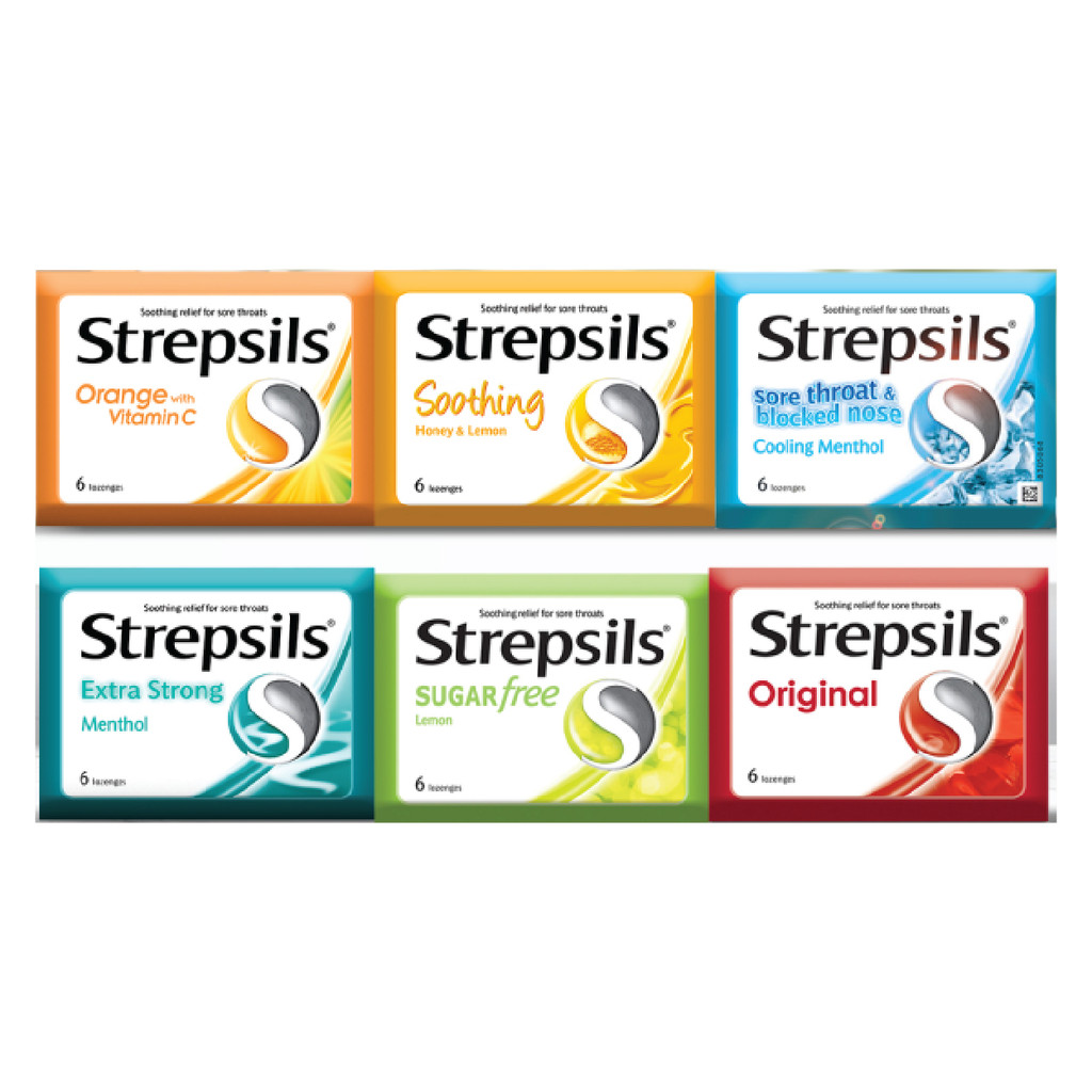 Strepsils Sore Throat Relief Lozenges 6s/pkt | Shopee Philippines