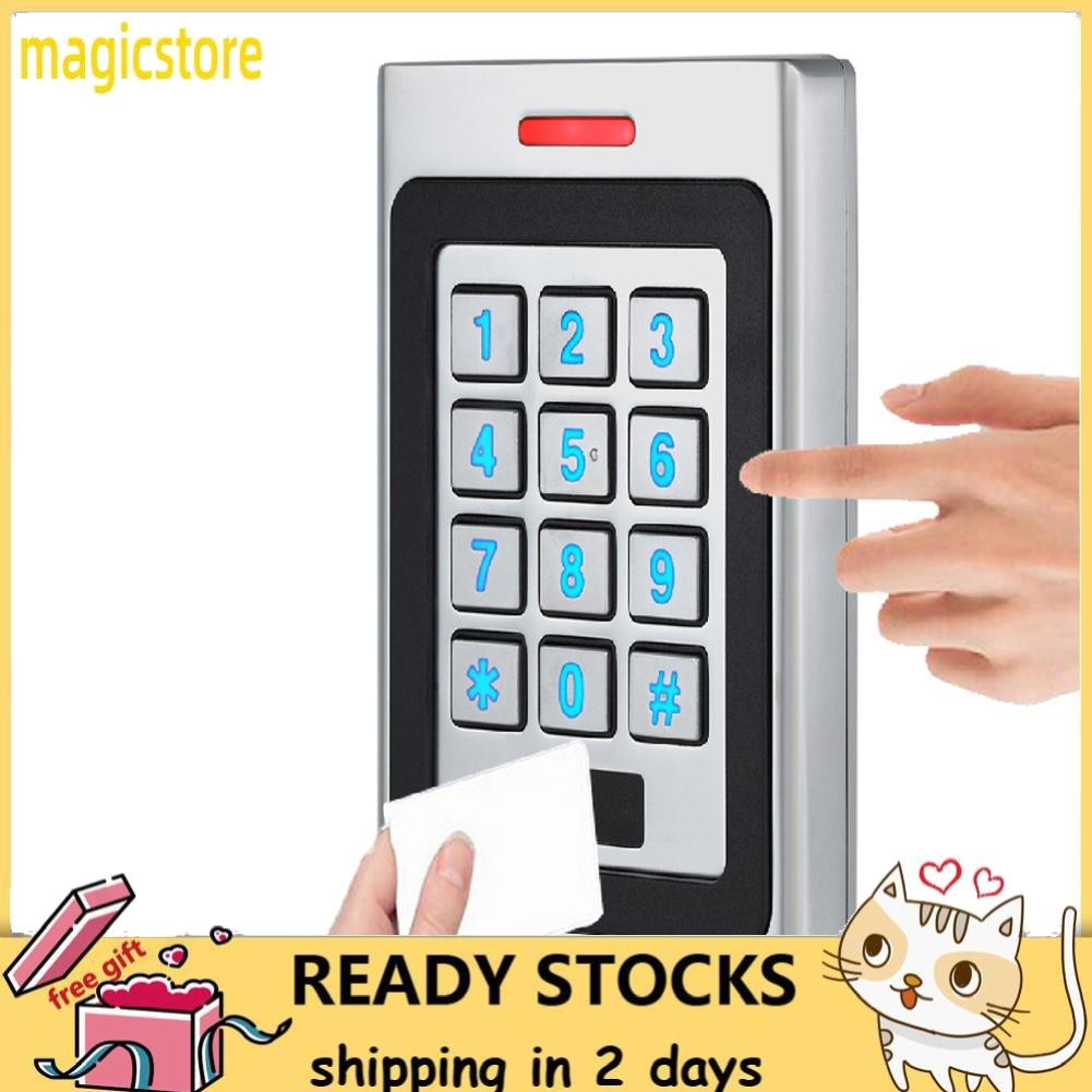 macospice-ph Zooke IP67 Access Control Keypad Garage Keyless Entry Pad ...