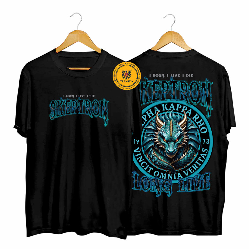 TEAM ITIK CLOTHING Alpha Kappa Rho (Dragons V2 ) Skeprton Fraternity ...