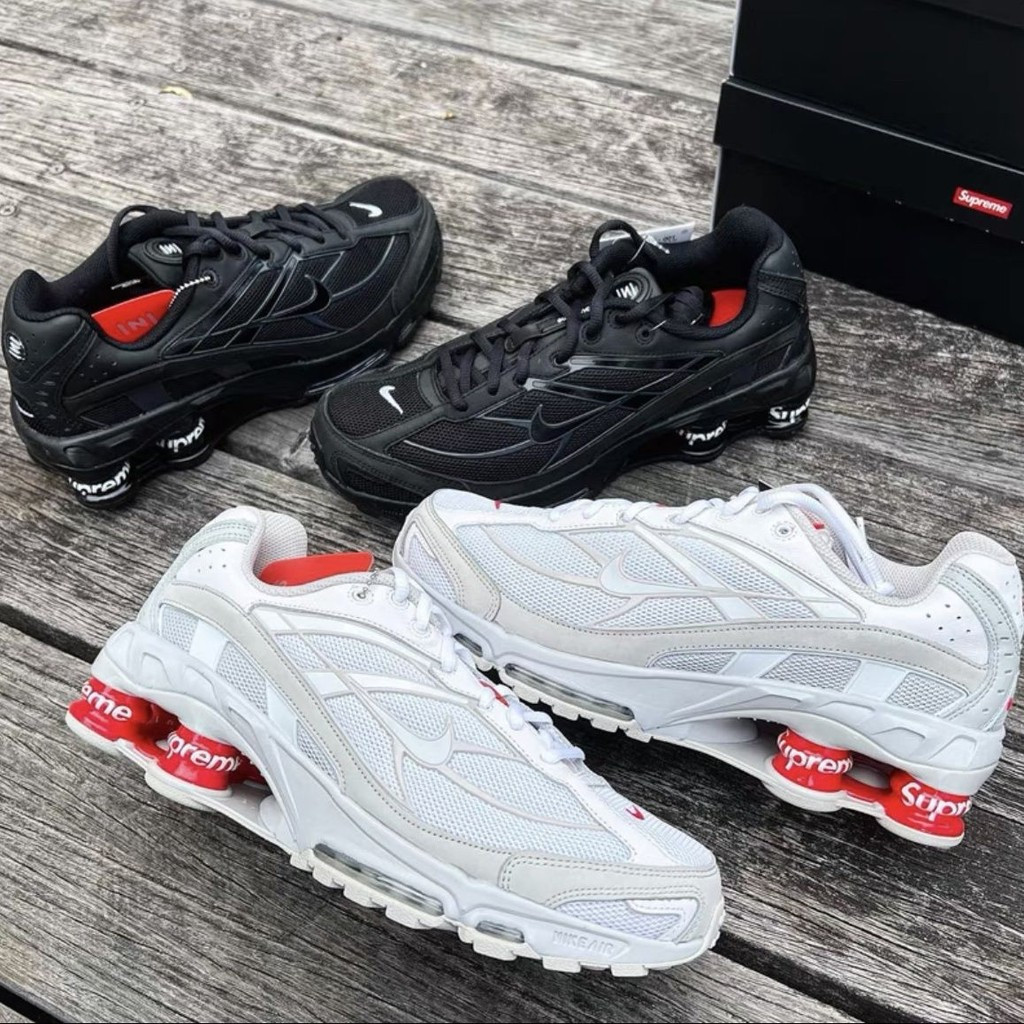 Nike X Supreme SHOX Ride 2 Running Shoes Men's and Women's Athletic ...