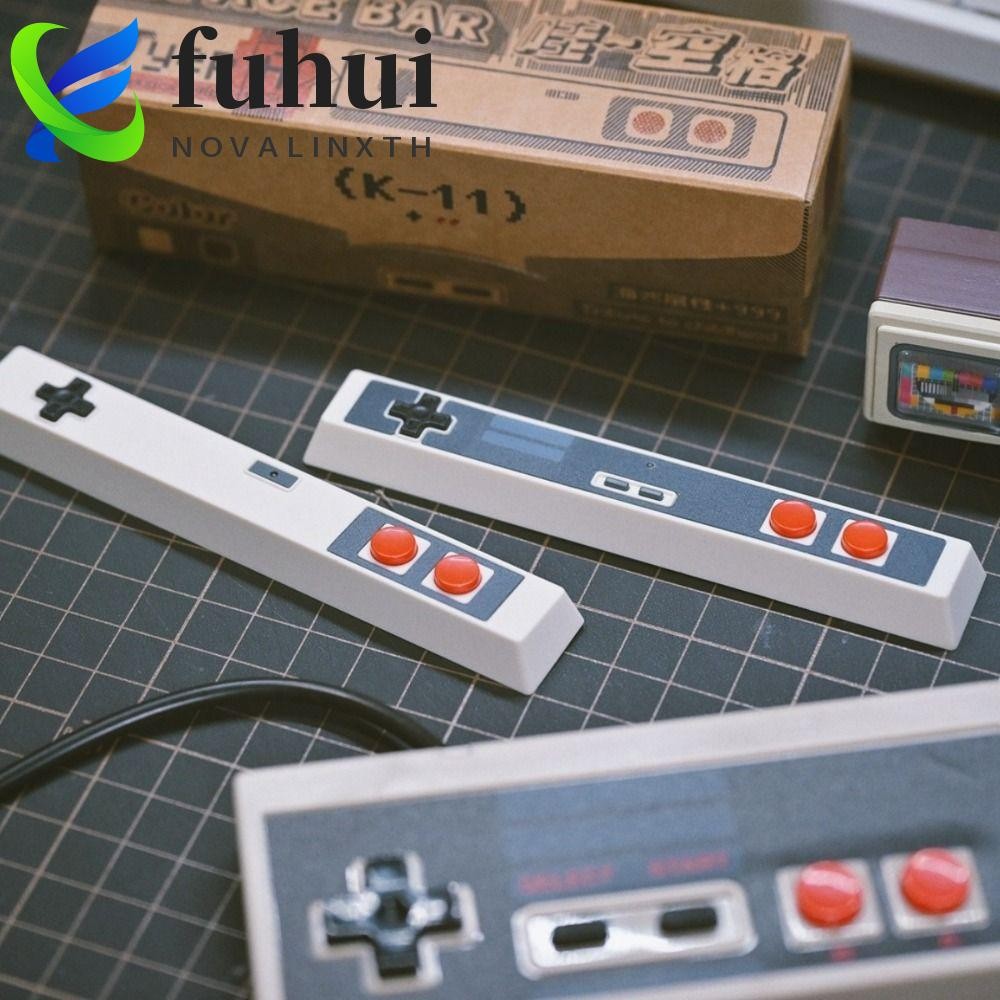 FUHUI Retro Spacebar Keycaps, Game Controller Style Arrow Keys Spacebar ...