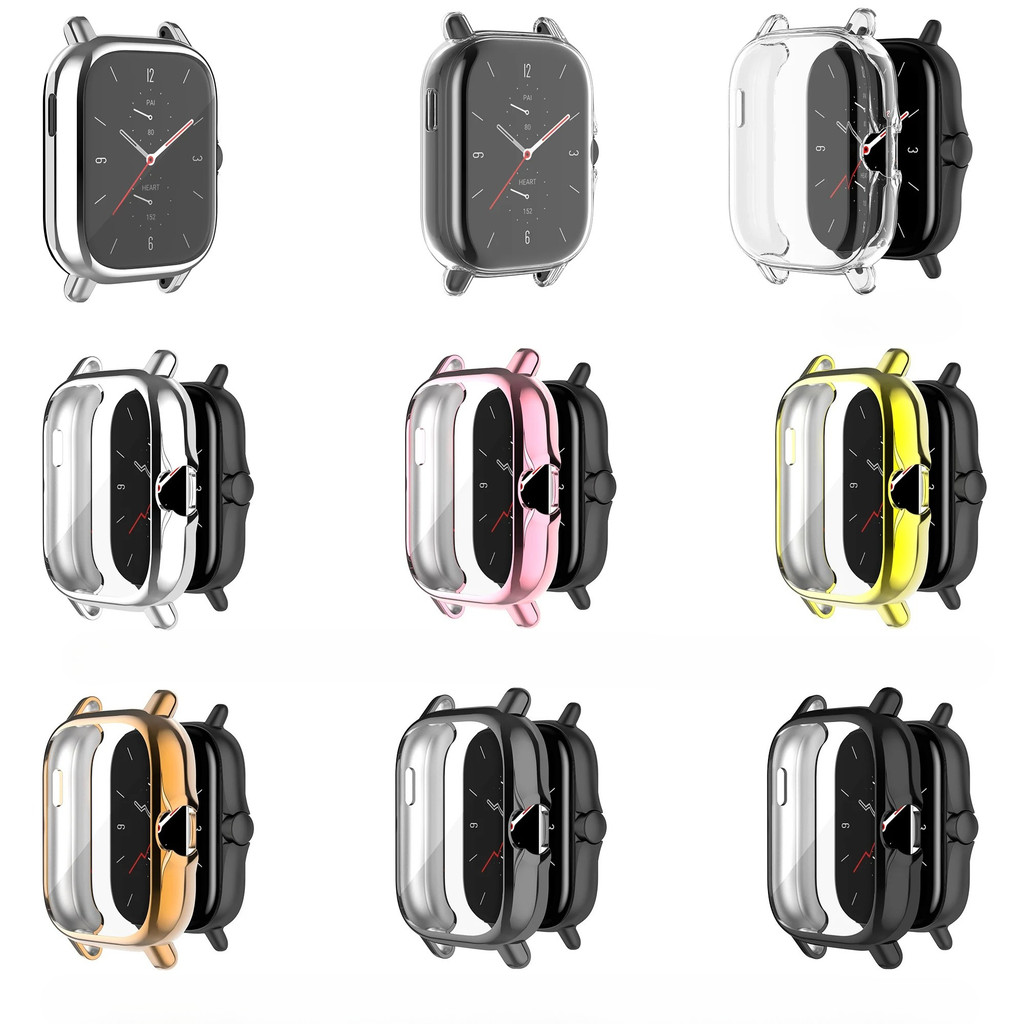 Case full coverage TPU Screen smart watch protector cover For Amazfit ...