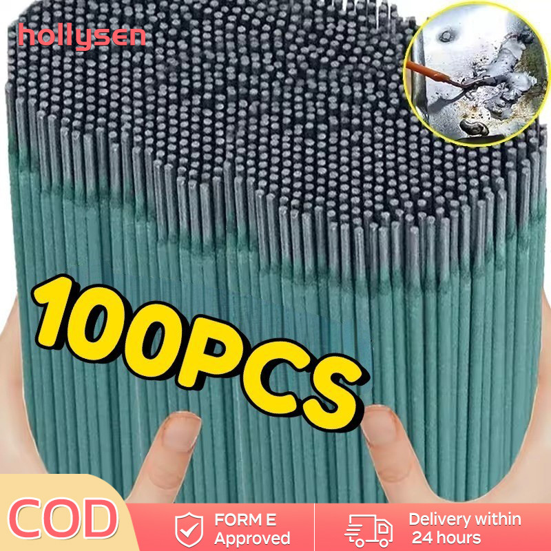 Green Welding Rods Low Melt Point for Quick Carbon Steel & Galvanized ...