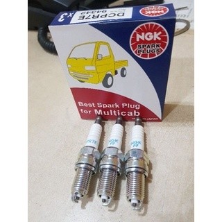 3PCS NGK DCPR7E SPARK PLUG F7TC,SET of 3 pang suzuki multicab ...