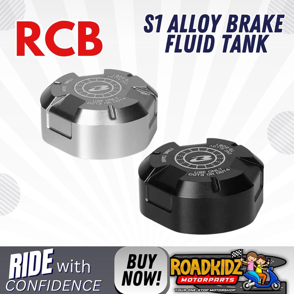 RCB S1 ALLOY BRAKE FLUID TANK CAP (For RCB Brake Master 15ml Tank - S1 ...