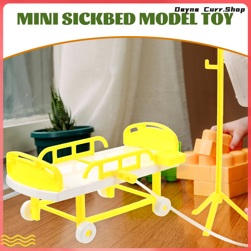 Pretend Soft Medical Bed Toys Stretcher Kids Play Hospital Basket ...