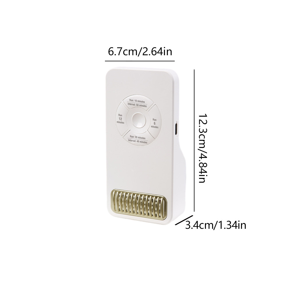 Mini Air Freshener Reusable Portable Air Purifier USB Plug-in ...
