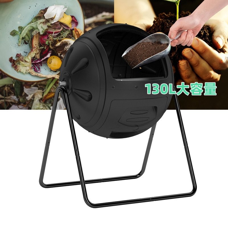 New Model with Faucet Yijie Garden Kitchen Waste Compost Bin Flip ...