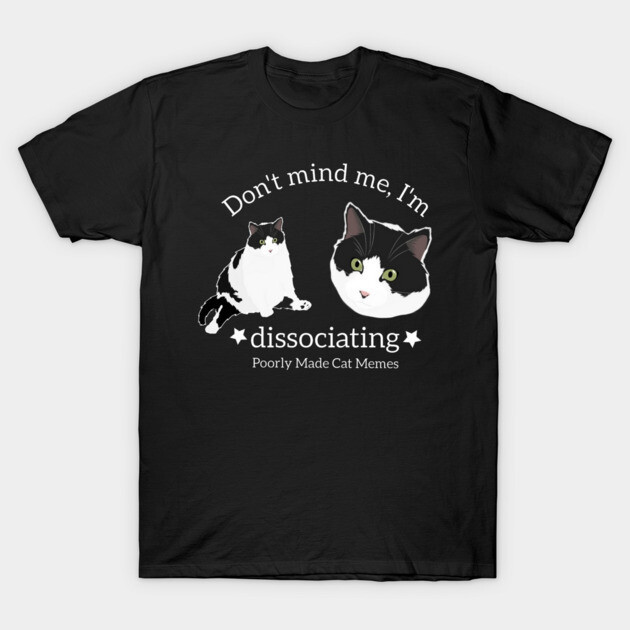 Vintage Colonel from Poorly Made Cat Memes dissociating T-Shirt ...