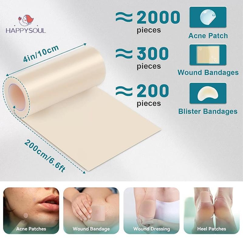 New Hydrocolloid Roll For Wound Care Hydrocolloid Patch Bandages With ...
