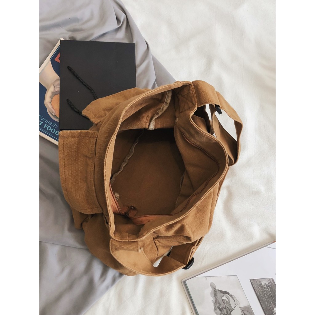Large Capacity Multi-pocket Men's Shoulder Bag Retro Japanese Messenger ...