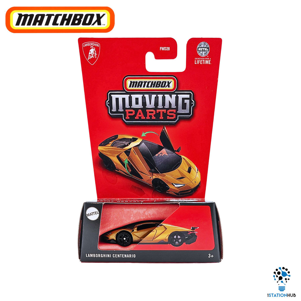 Matchbox Moving Parts Lamborghini Centenario Car Cars Collector Kids ...