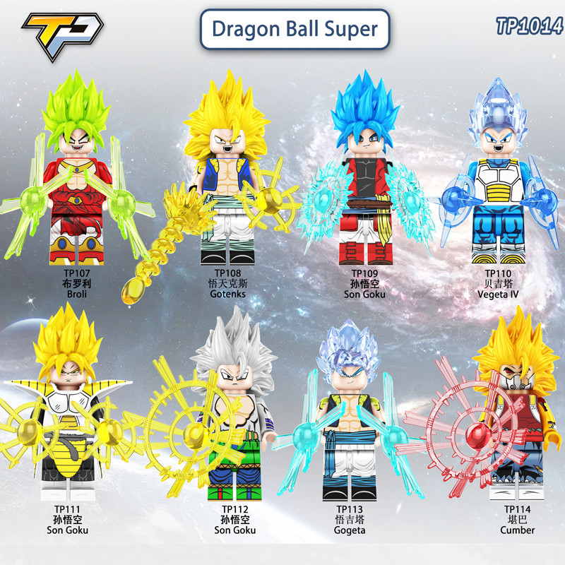 New Dragon Ball Son Goku Minifigure Building Blocks Anime Children ...