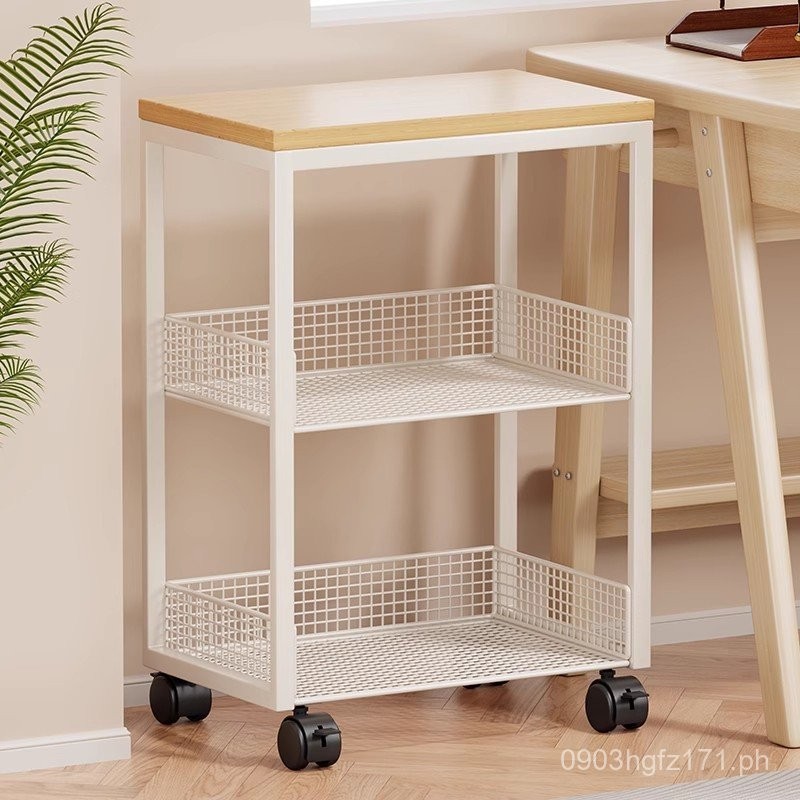 Floor-standing Movable Storage Rack Printer Trolley Shelf Cabinet ...