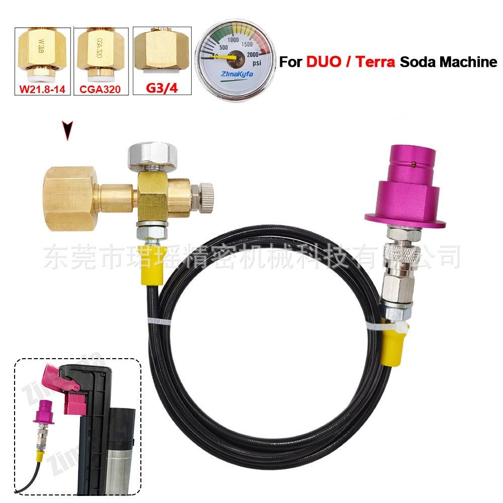 Terra Fast Sodastream Sparkling water maker New Arrival/Dedicated DUO ...