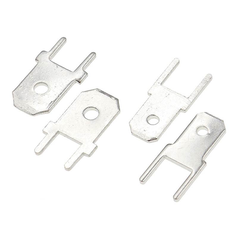 LOVESHOPPING 50PCS 6.3MM 4.8MM Inserts Plug Male Terminal 250 PCB ...