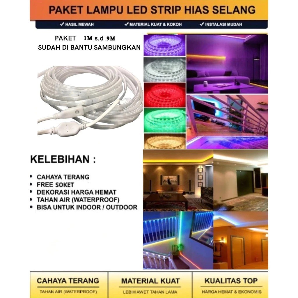 LED STRIP LIGHT METER 5050 PER METER LED STRIP 5050 COMPLETE LED STRIP ...