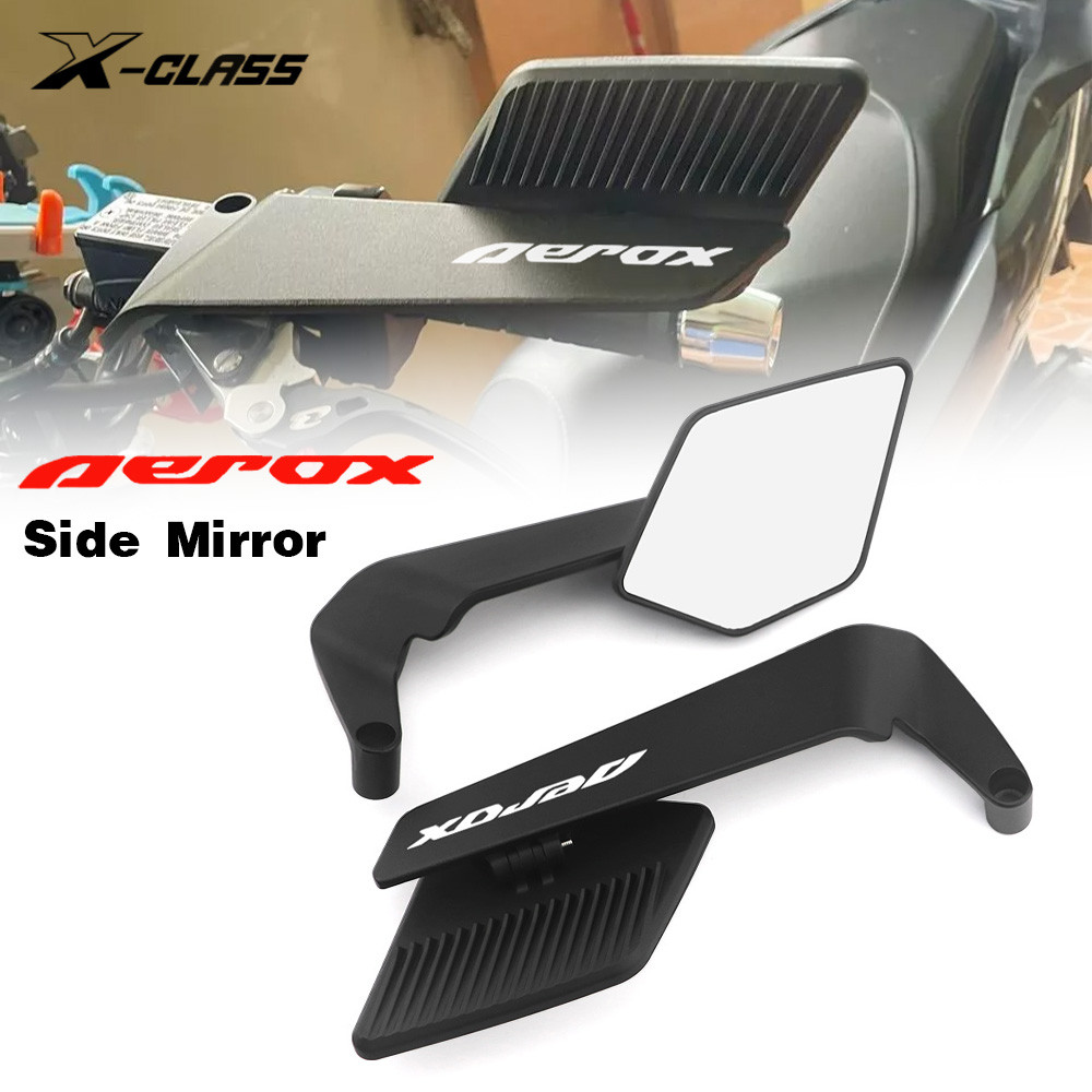 For Yamaha Aerox 155 v1 v2 v3 Motorcycle Wind Wing Rotating Side Mirror ...
