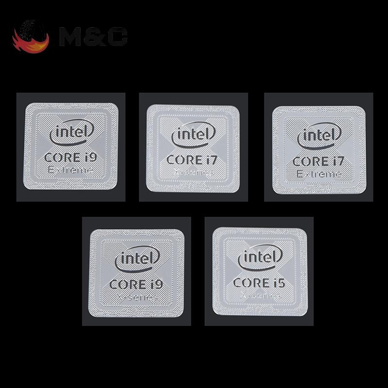 TCPH 10th Generation Intel Core i9 i7 i5 i3 CPU Metal Sticker Laptop ...
