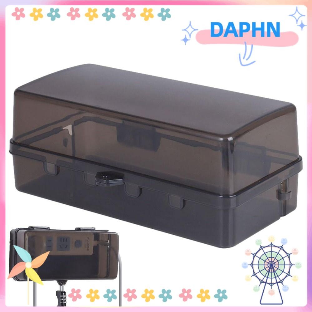 DAPHS Plug Box, Weatherproof Anti-theft Extension Lead Cover, Durable ...
