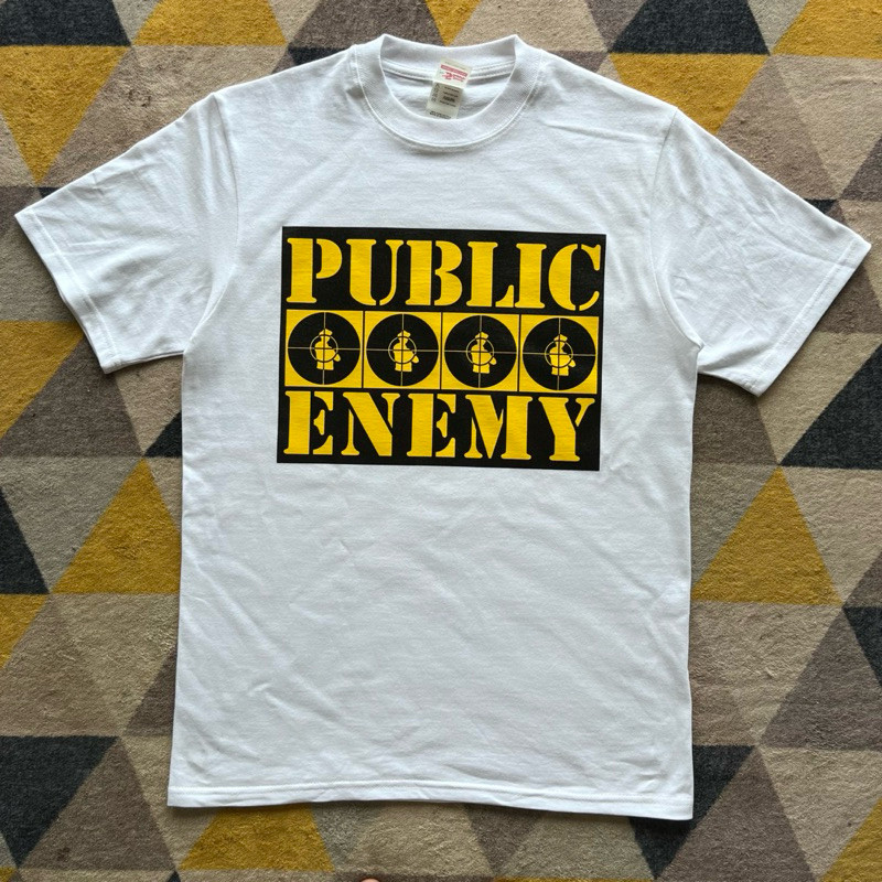 "SARB"PUBLIC ENEMY Tag Stitch Supply Heavy 16s T-Shirt"COD" | Shopee ...