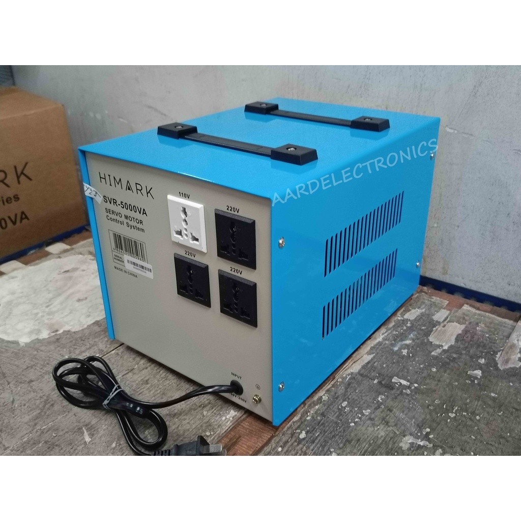AVR / SVR-5000VA Himark Automatic Servo Motor Voltage Regulator Control ...