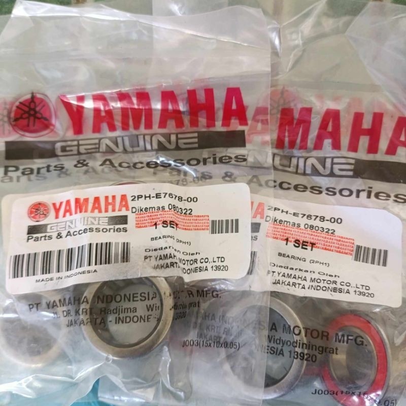 Yamaha Genuine Torque Drive Bearing for Mio i 125 – Original Part 2PH ...