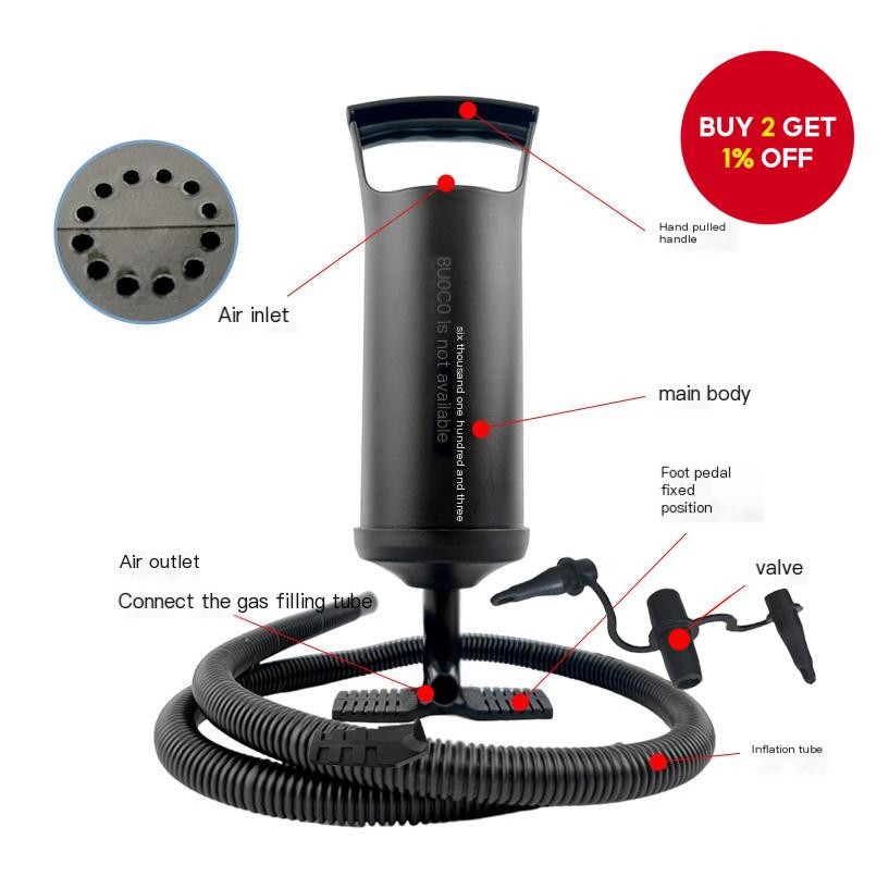 New Bidirectional Hand-Pulled Pump - Air Pump and Inflation Tool for ...