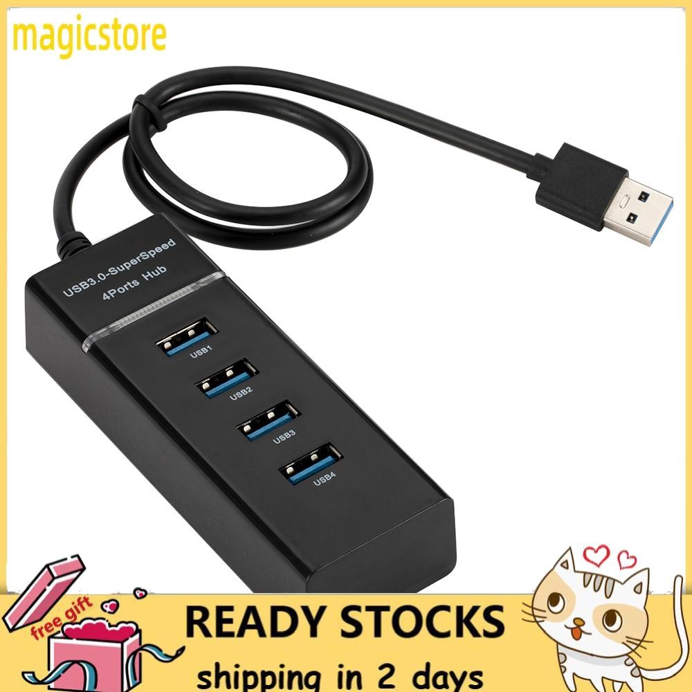 macospice-ph High Speed 4 Port Multi HUB Splitter Expansion USB 3.0 Hub ...
