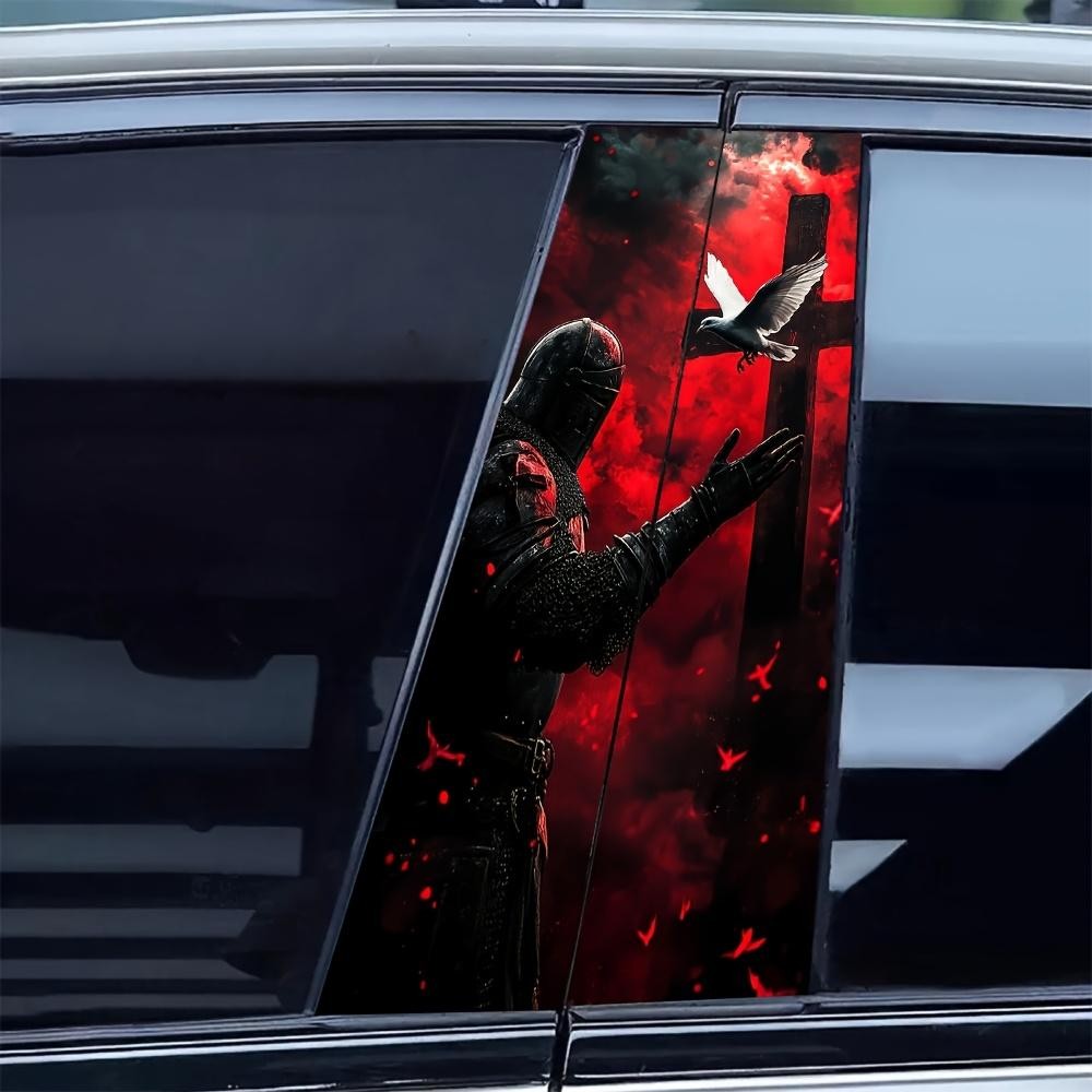 [Special car customization] Car B-pillar decorative stickers are ...