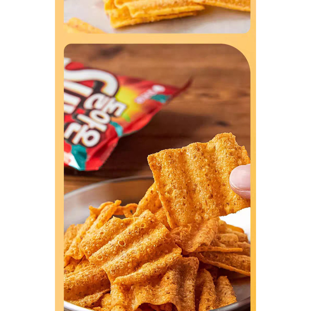 Korea Imported Orion sun sun Garlic Spicy Corn Chips Helens Same Style ...
