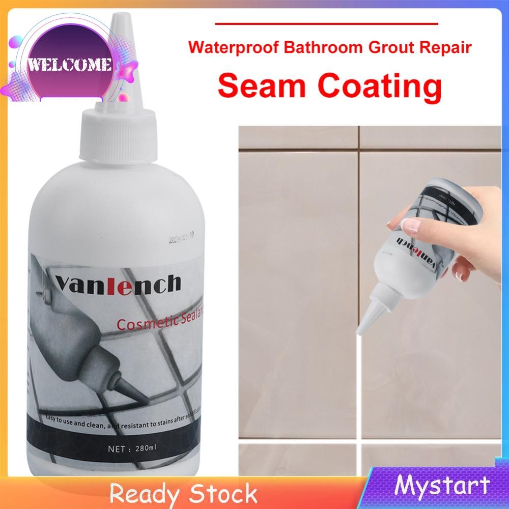 280ml Ceramic Tile Beauty Sealant Waterproof Anti-mildews White Sealant ...