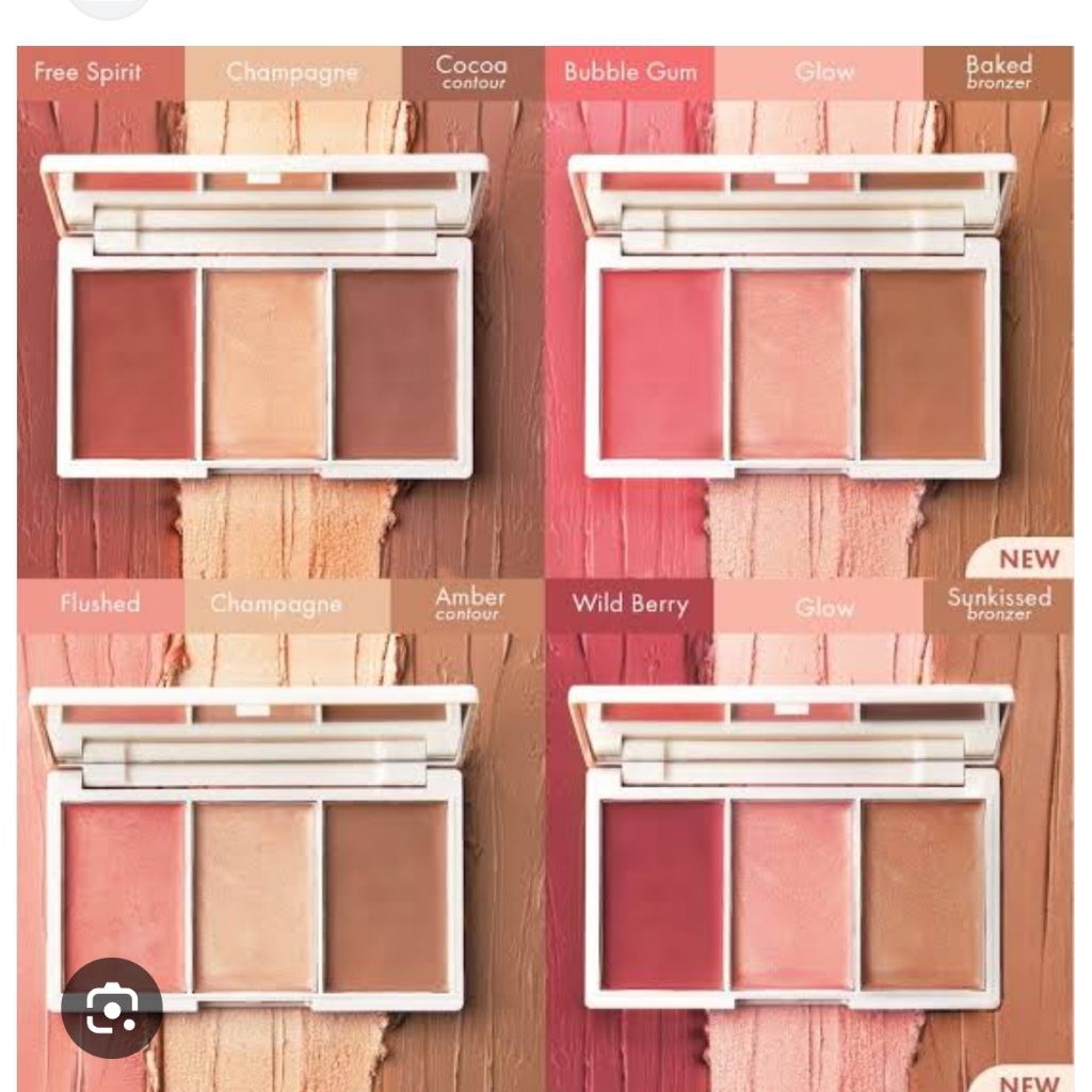 BLK powder cream multi palette | Shopee Philippines
