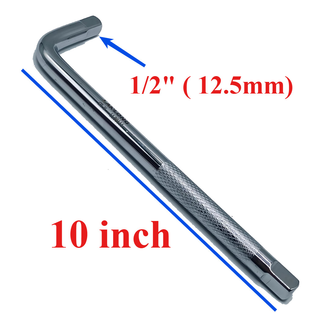 LANLONG 10 INCH (1/2") HEAVY DUTY L-TYPE HANDLE LL80111 l L-SPANNER l ...