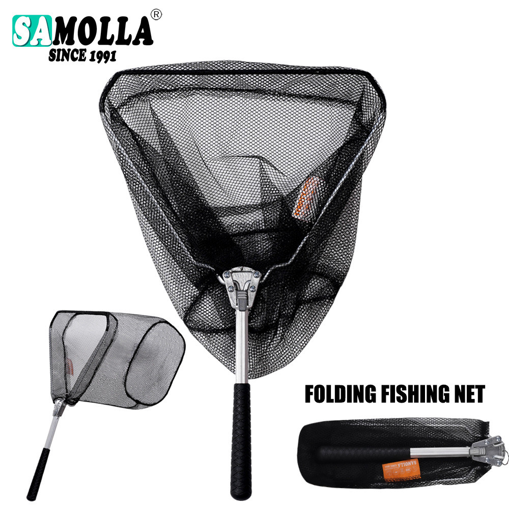 2025 New Style Foldable Dip Net Portable Aluminum Alloy Triangle Dip ...